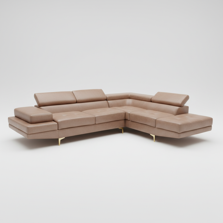 Ryan Corner Couch 300x225cm | Plush L-Shape Sofa | Dongmo Furniture ...