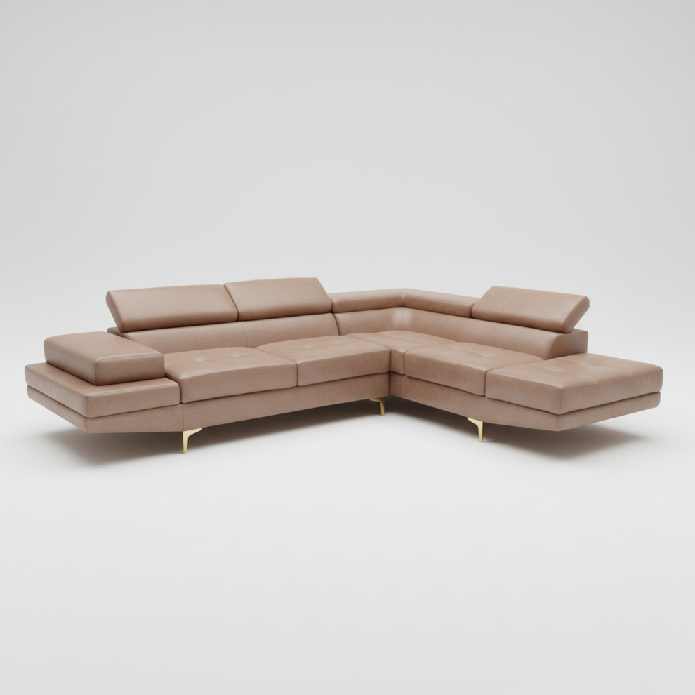 Ryan Corner Couch 300x225cm | Plush L-Shape Sofa | Dongmo Furniture ...